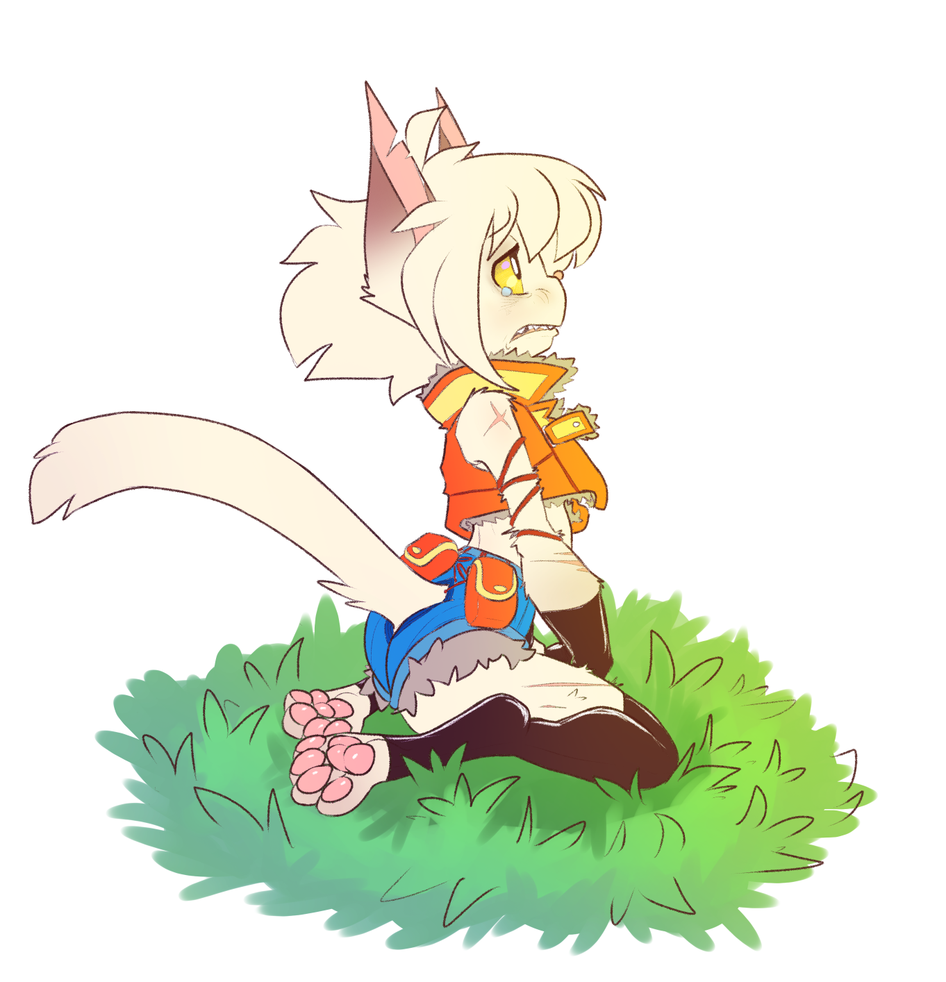 The Big ImageBoard (TBIB) - 2024 anthro azila (galo) biped black clothing black gloves black ...